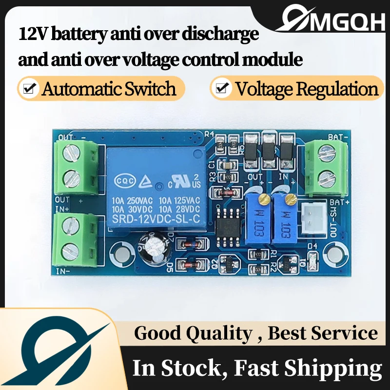 12V-Battery-Low-Voltage-Cut-off-Automatic-Switch-Recovery-Protection ...