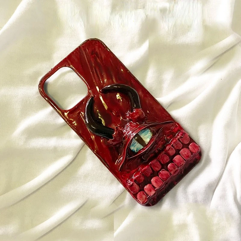 3D-Gothic-Decoden-Scary-Phone-Case-For-Samsung-Galaxy-a13-a20-s20fe-s21 ...
