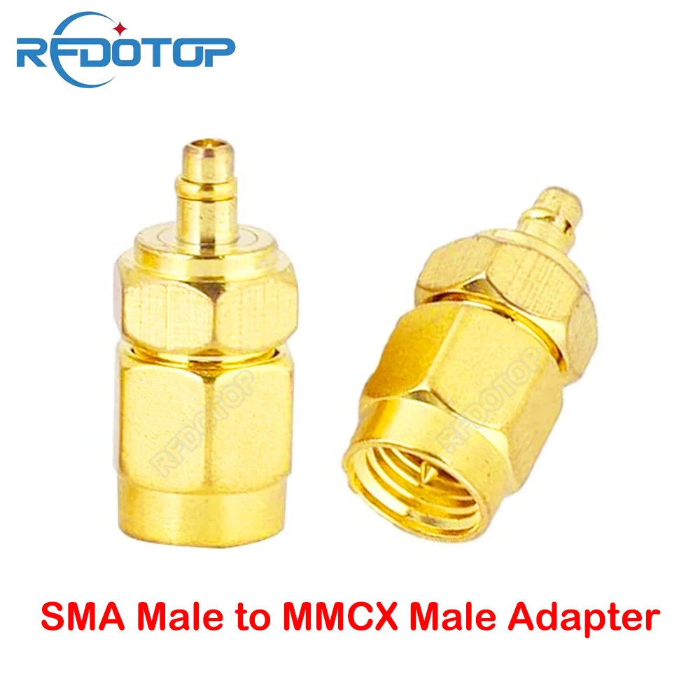 10PCS-lot-SMA-Male-Plug-to-MMCX-Male-Straight-Connector-for-WiFi ...