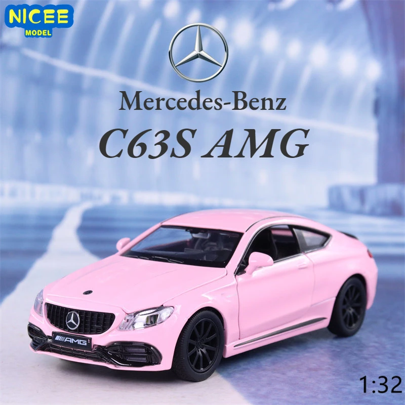 1-32-Mercedes-Benz-C63S-AMG-Sports-Car-Diecast-Metal-Alloy-Model-car ...