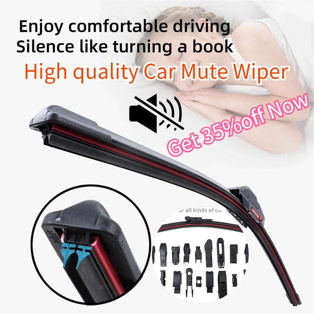 9-Sizes-Universal-Car-Wiper-Mute-Car-Front-Windshield-Wiper-Soft-Double ...