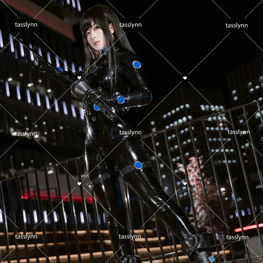 GANTZ-Cosplay-Costume-Shimohira-Reika-Suits-Women-Black-Latex-Bodysuit ...