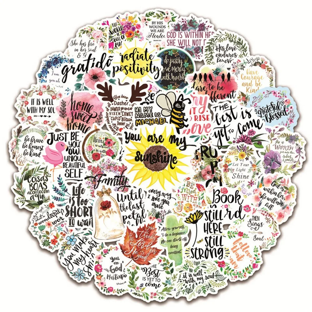 50pcs-Inspirational-Stickers-Reward-Motivational-Stickers-for-Water ...