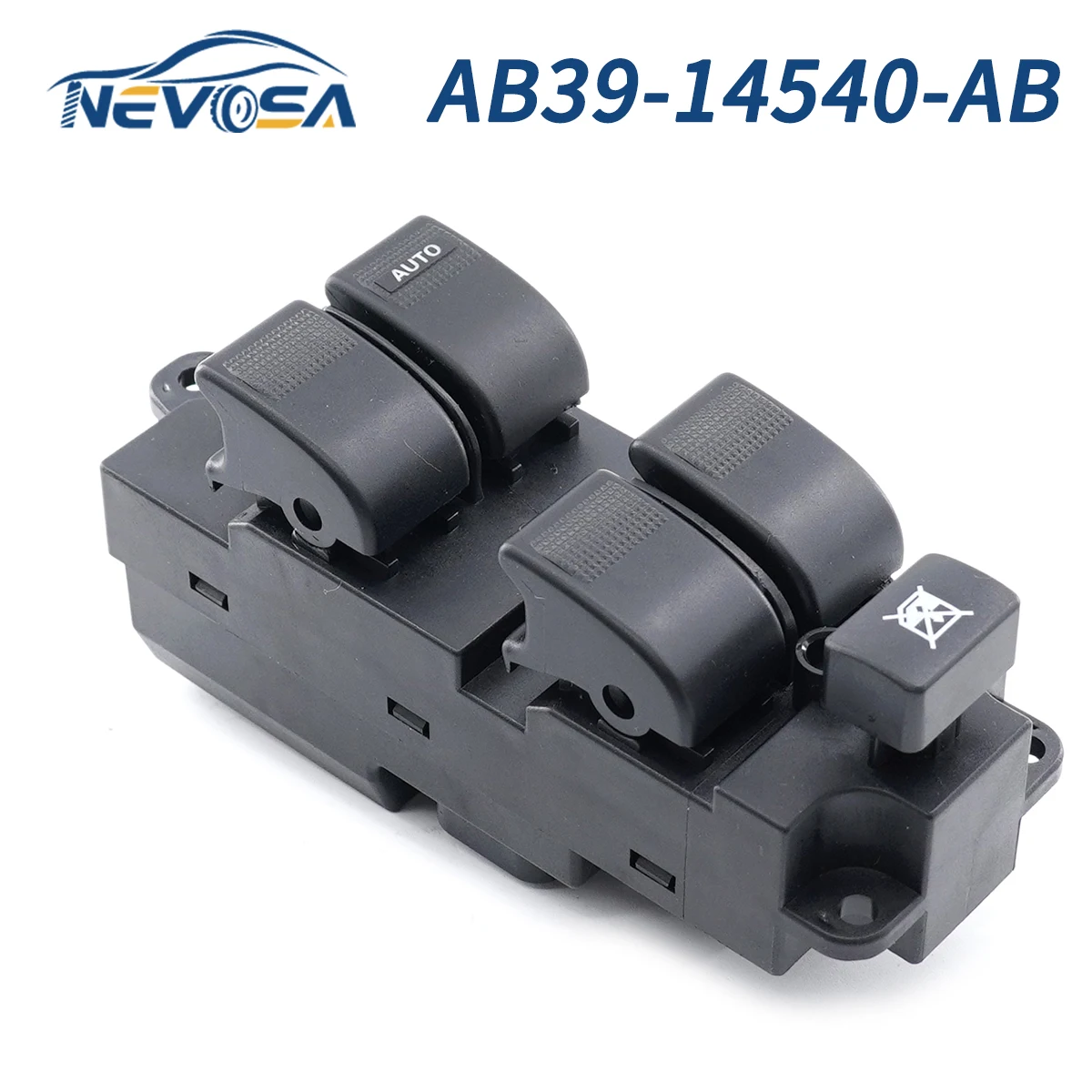 NEVOSA AB39-14540-AB Right Side Car Window Master Switch Lifter Button ...
