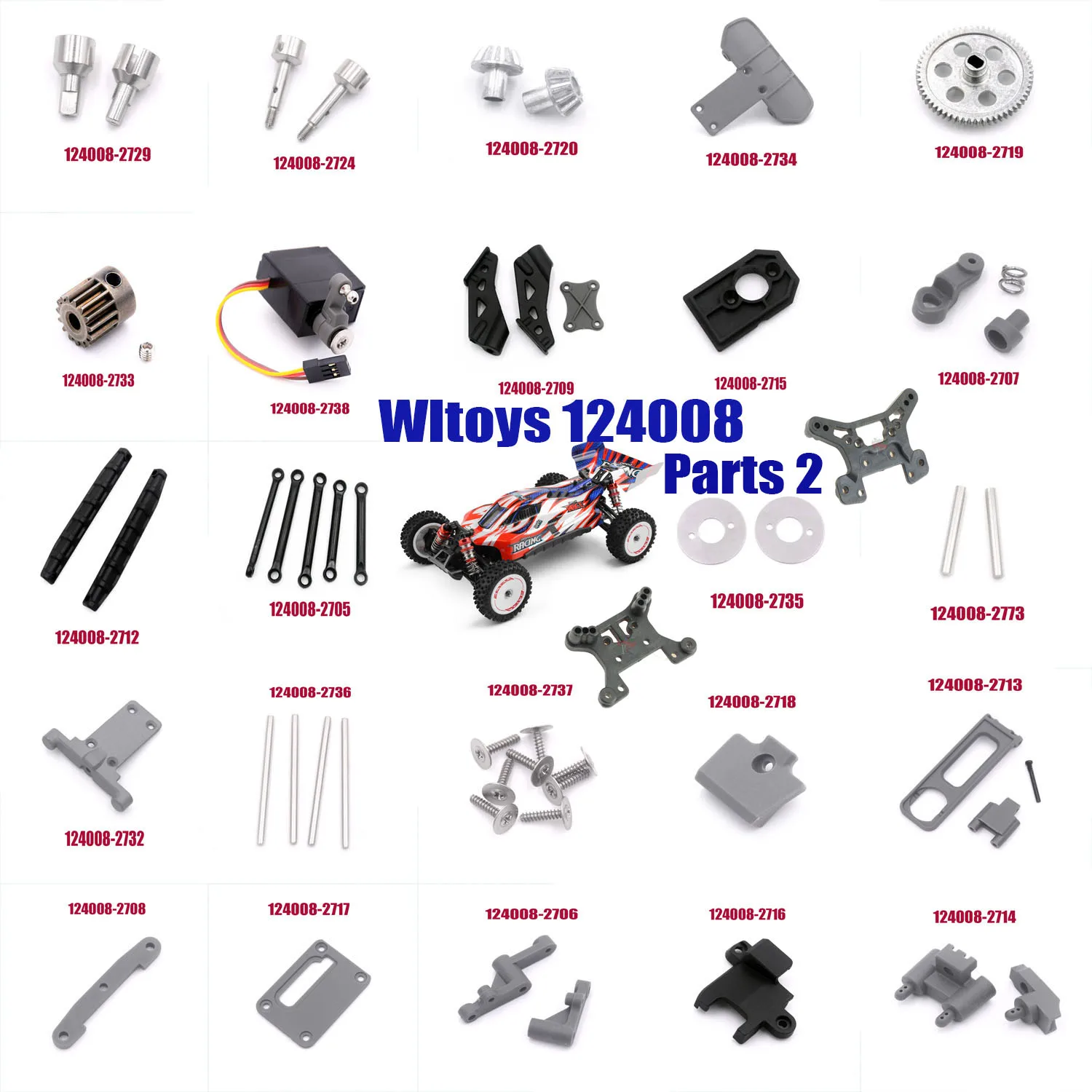 Wltoys-124008-RC-Car-spare-parts-Front-Rear-Shock-Absorber-Bracket ...