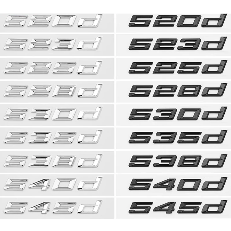 520d 523d 525d 528d 530d 535d 538d 540d 545d ABS Emblem für BMW 5er E39 ...