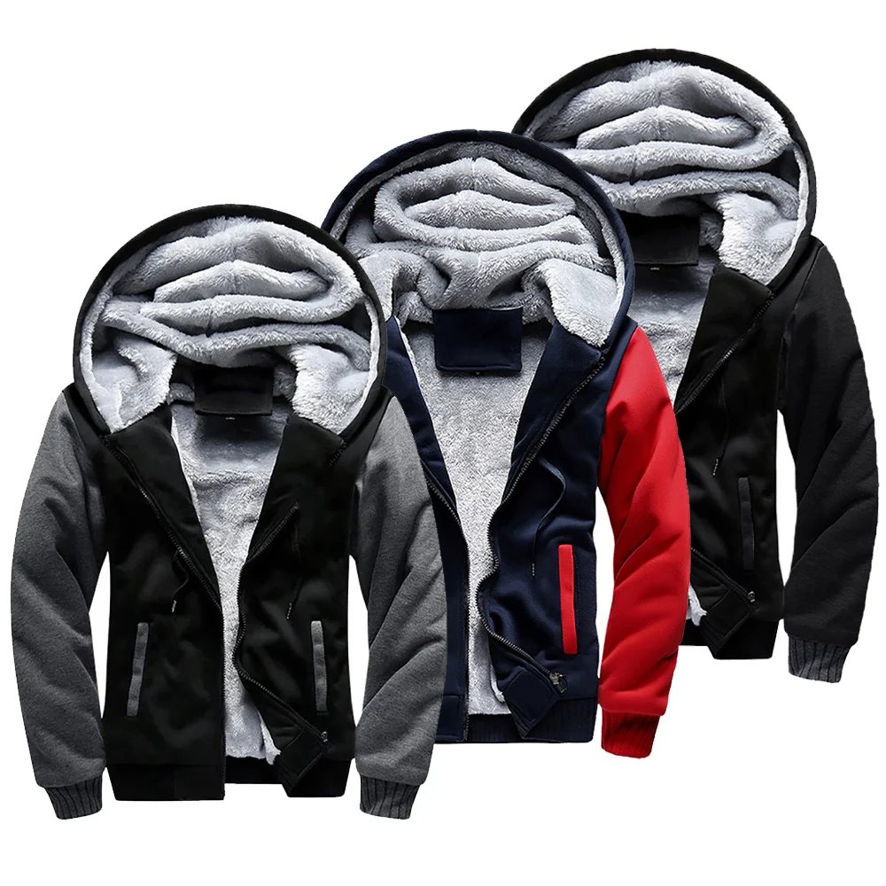 Chaquetas-con-cremallera-de-invierno-chaqueta-de-camuflaje-con-capucha ...