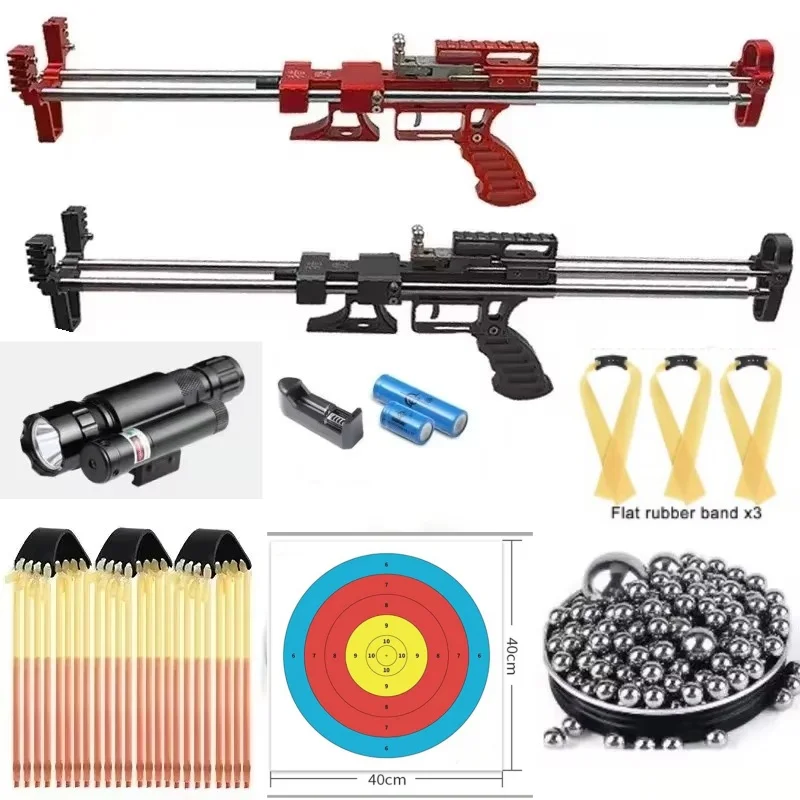 NEW-LED-green-laserSlingshot-Hunting-Powerful-Catapult-Mechanical ...