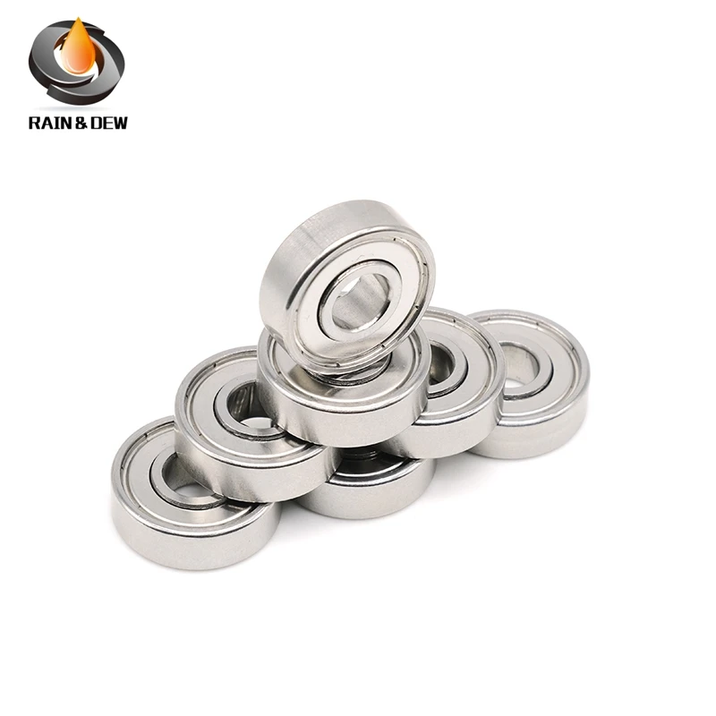 8PCS-S608ZZ-Ball-Bearings-8x22x7-mm-ABEC-9-Skate-Stroller-Miniature ...