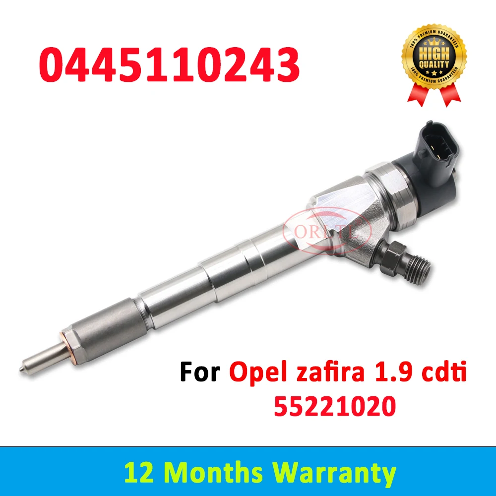 ORLTL New 0445110243 55221020 Diesel Injector 0445 110 243 0986435104 ...
