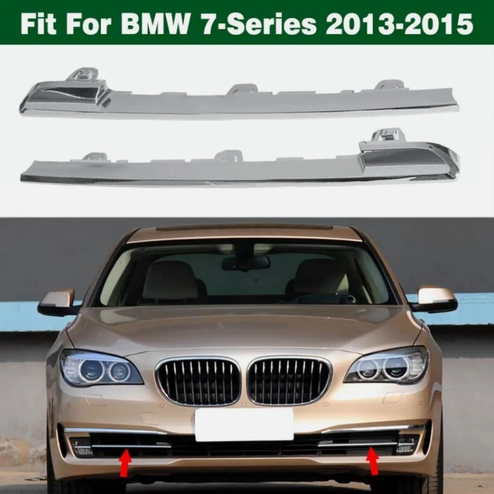 Front Bumper Lower Grille Molding Trim Strip 51137295355 51137295356 ...