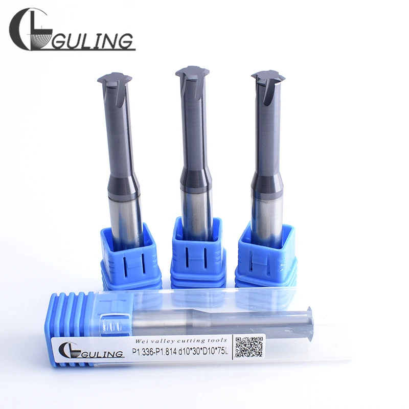 CNC 55Degree Tungsten Steel Inch Single Tooth Range Thread Milling P 1. ...