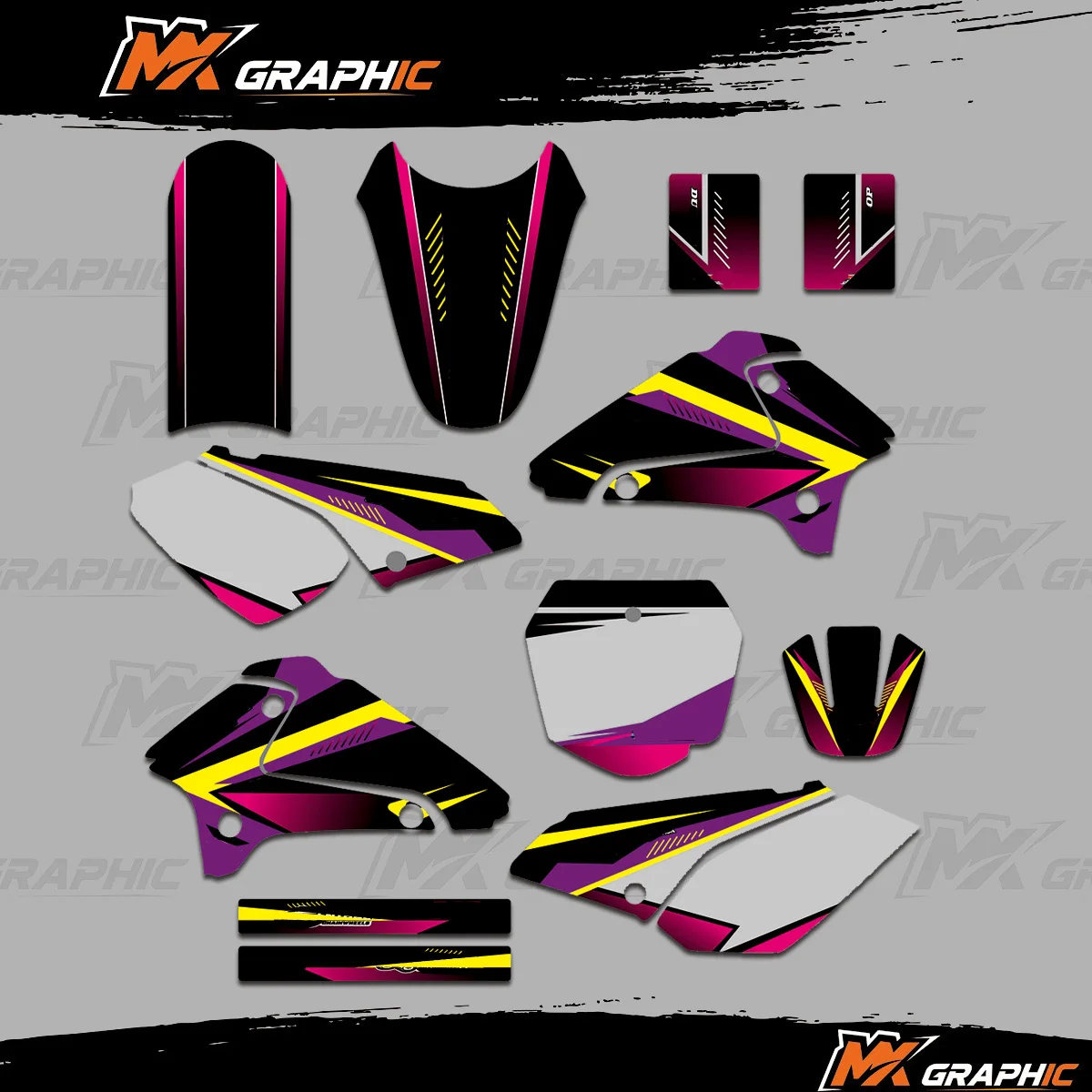 Graphics Kit For Suzuki DRZ125 DRZ 125 2001 2002 2003 2004 2005 2006 ...