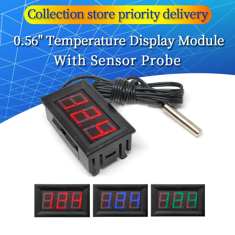 0-56-inch-Temperature-Display-Module-Meter-Detector-With-Sensor-Probe ...