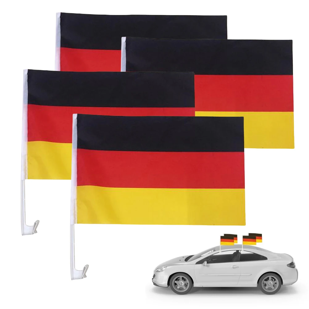 4Pcs-Germany-National-Flag-Polyester-Standard-Bearer-Waving-Flag-with ...