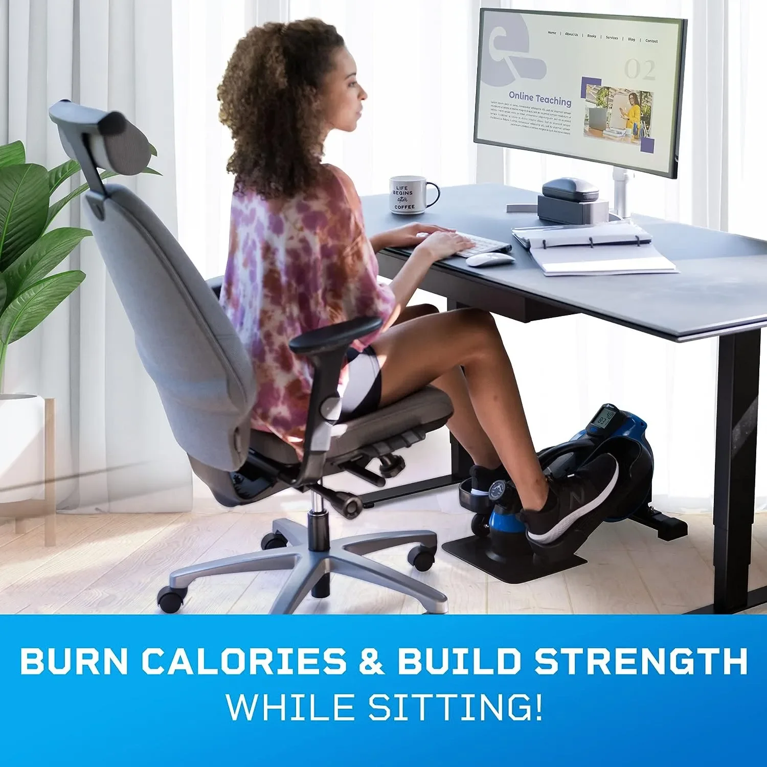 Elliptical Desk Chair