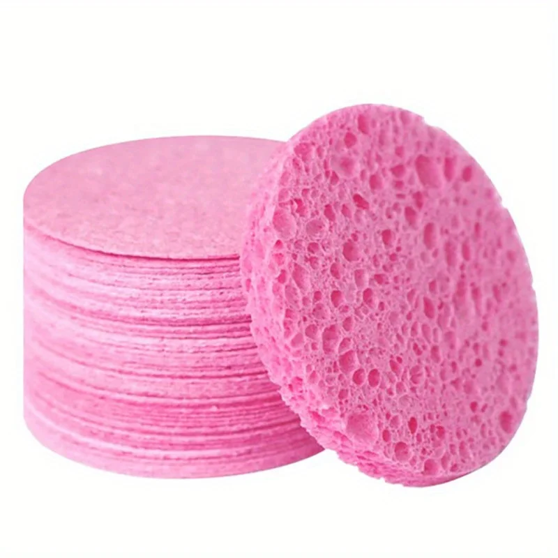 20pcs-Round-Facial-Cleansing-Exfoliating-Compressed-Sponge-Suitable-For ...