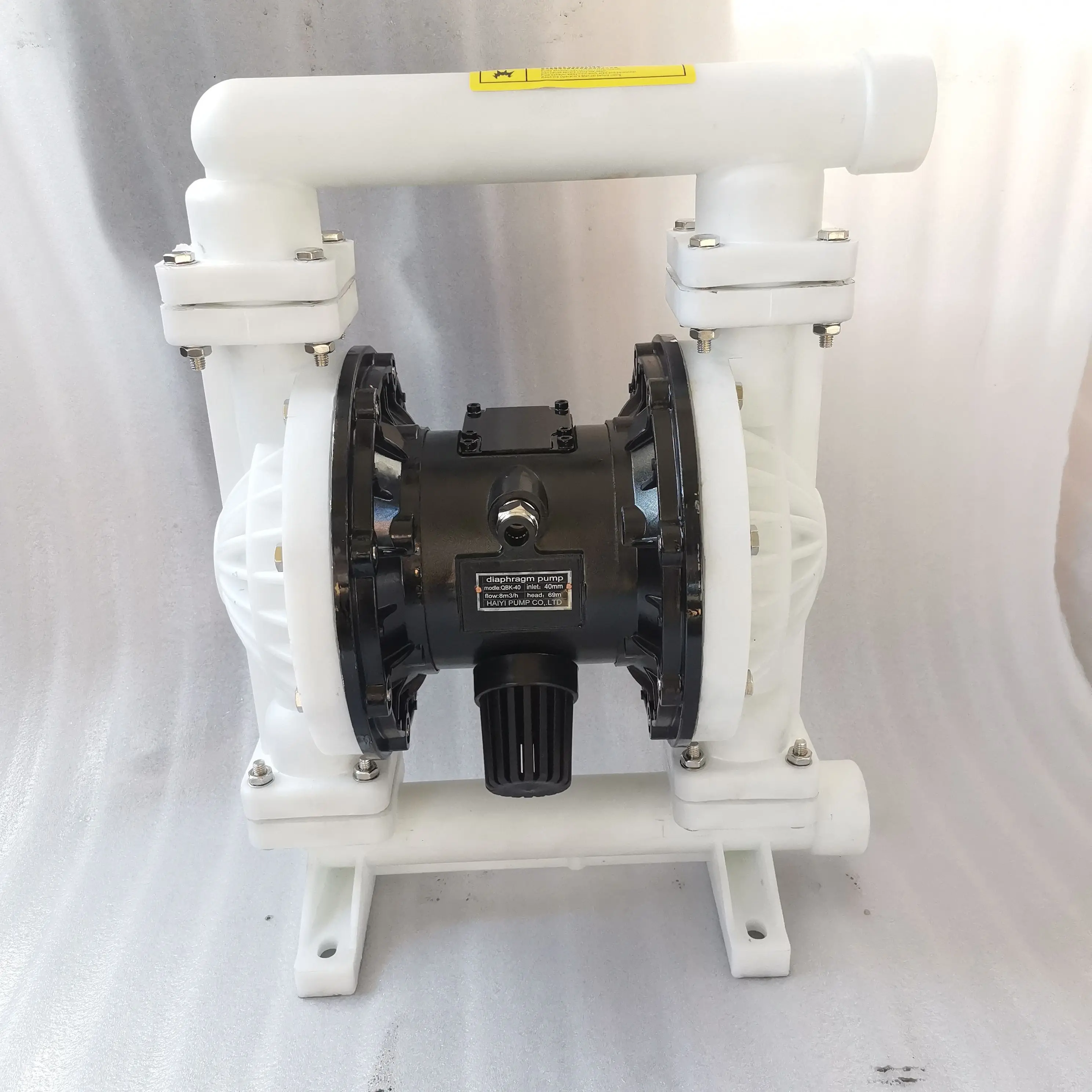 Plastic-PP-Pneumatic-Air-Operated-Double-Diaphragm-Pump-QBK40-Strong ...