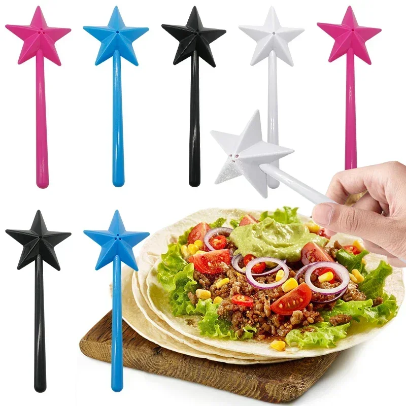 Portable-Pepper-Salt-Shaker-Five-Pointed-Star-Magic-Wand-Salt-Spreader ...