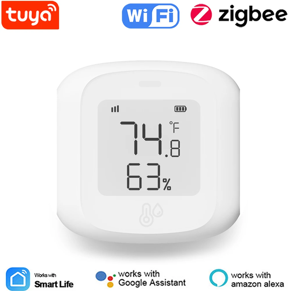 Tuya-Smart-WiFi-Zigbee-Temperature-and-Humidity-Sensor-Indoor ...