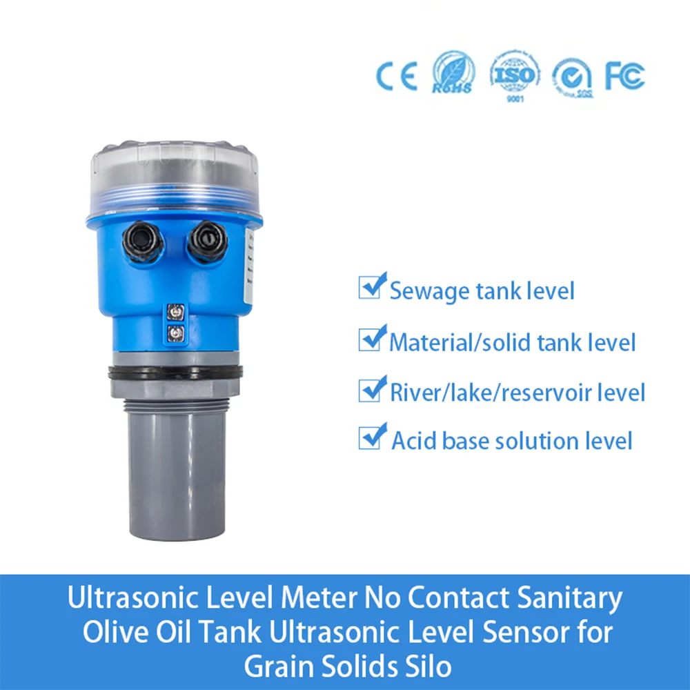 Silo-Level-Measurement-Non-contact-10-meters-Water-Diesel-Fuel-Tank ...