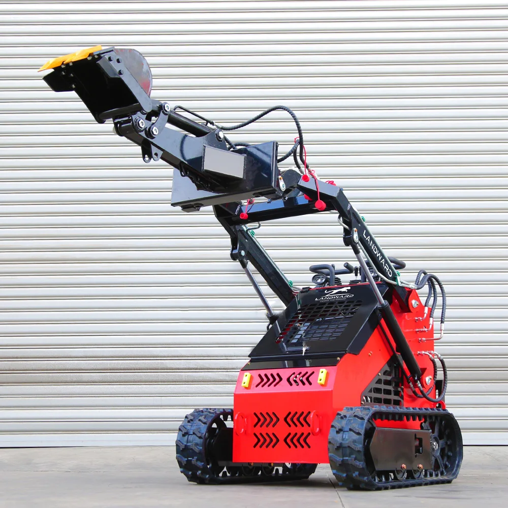 Wholesale Mini Skid Steer Loader Multi-Functional Tracked Front End ...