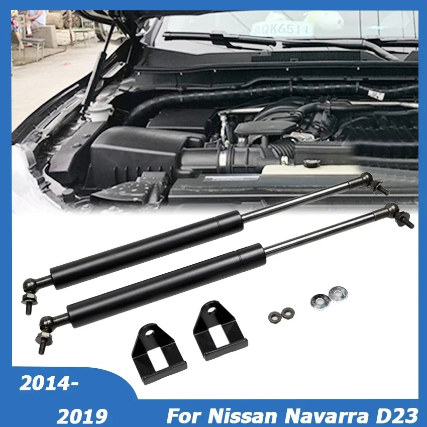 For-Nissan-Navara-NP300-2014-2019-Front-Hood-Bonnet-Shock-Lift-Support ...