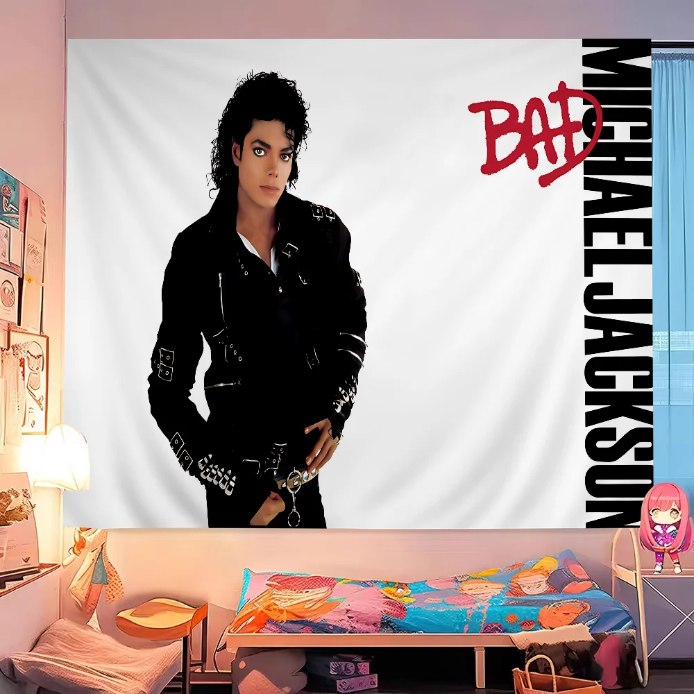 Singer M-Michael J-Jackson Colorful Tapestry Wall Hanging Hanging Tarot ...