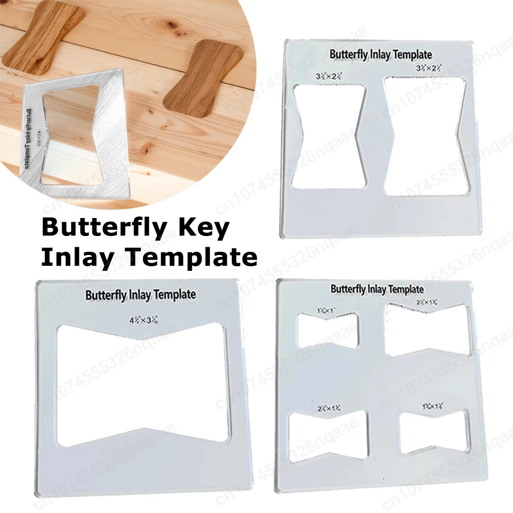 Butterfly-Key-Inlay-Template-Slot-Cutting-Wood-Bow-Template-Router ...