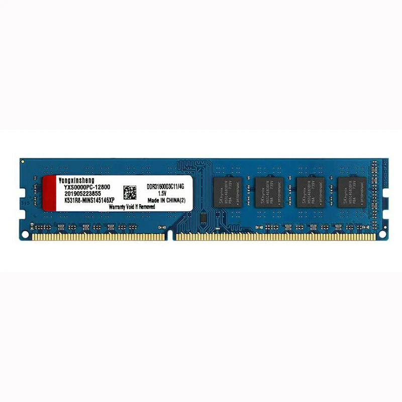 DDR3 2GB 4GB 8GB 1600MHz PC3 12800 DIMM 240 Pin Desktop RAM Computer ...
