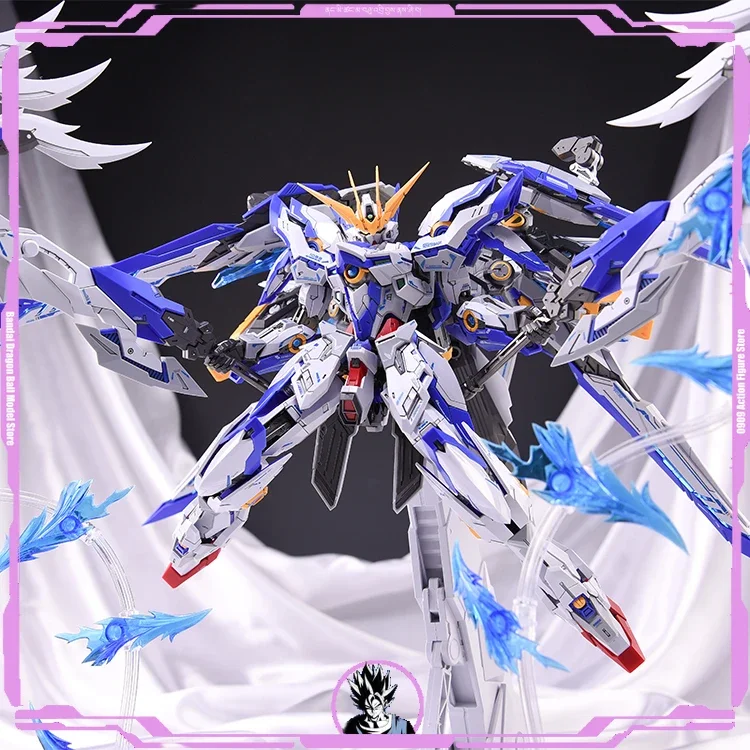 In-stock-ZZA-model-assembled-model-1-100-Guochuang-mecha-blue-flame ...