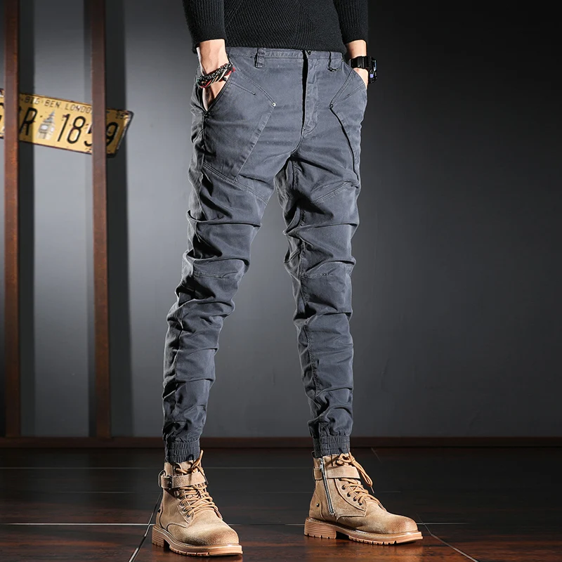 Designer Cargo Jeans