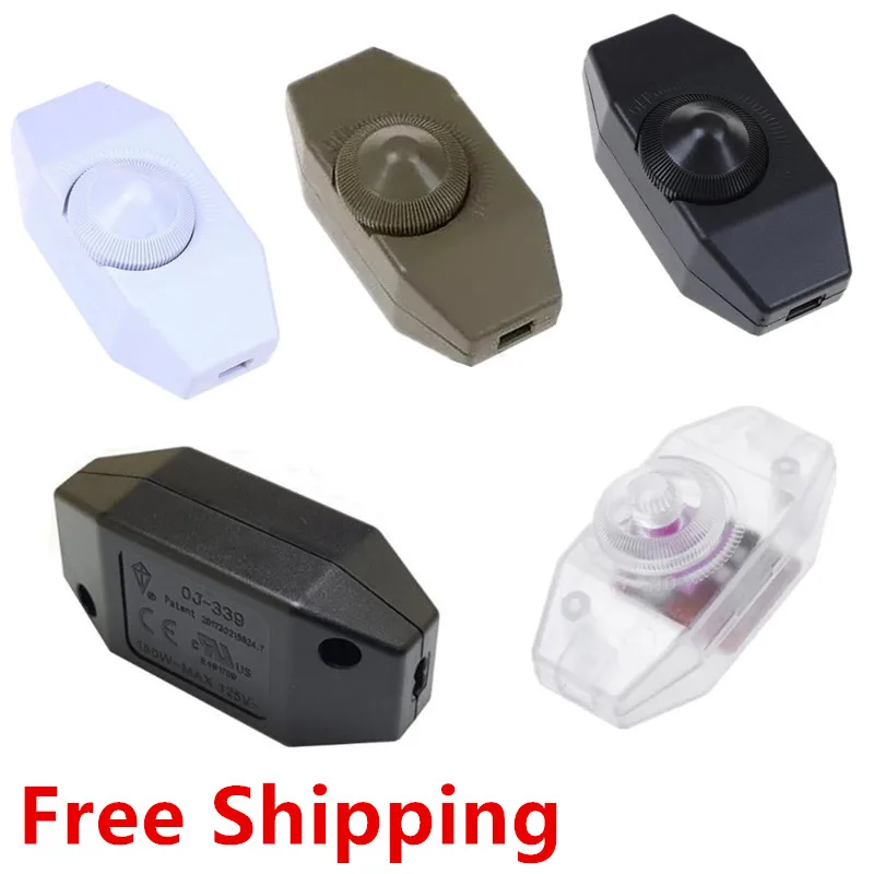 High Quality Led Dimmer Switch Adjustable Controller Knob 220v Lamp ...