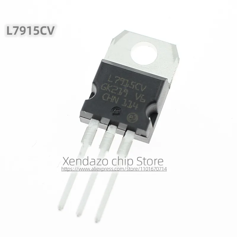 10pcs-lot-L7915CV-L7915-TO-220-package-Original-genuine-Three-terminal ...