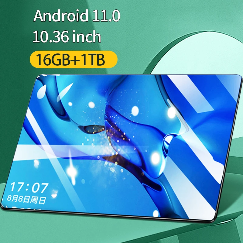 Tablette Pro Global Version Android 2023, Nouveau, 14, 16 Go + 1 To, Réseau, 11.0 ", Mtk6797 ...