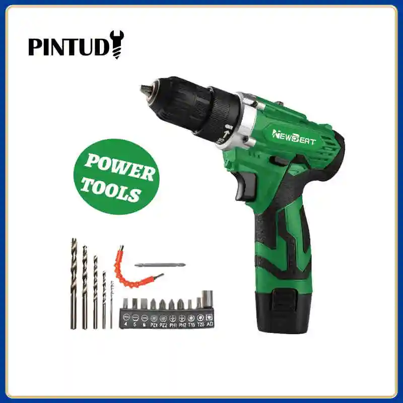 Newbeat-12v-Cordless-Drill-Set-with-2pcs-Battery-Drill-1-5Ah-High ...
