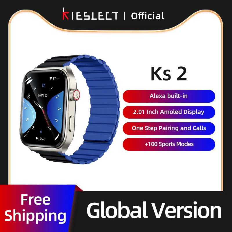 Kieslect-Ks2-Smart-Watch-Bluetooth-Calling-2-01-Inch-Amoled-Display ...