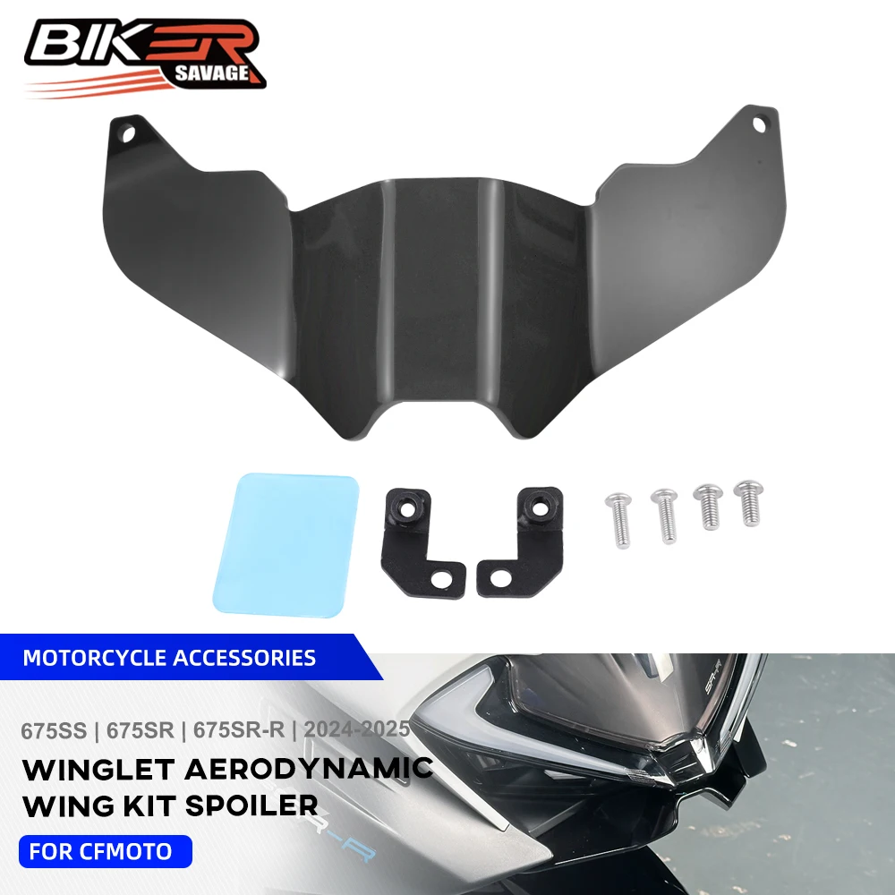 675SR-R 675SS Front Fairing Winglets Aerodynamic Wing Side Wings ...