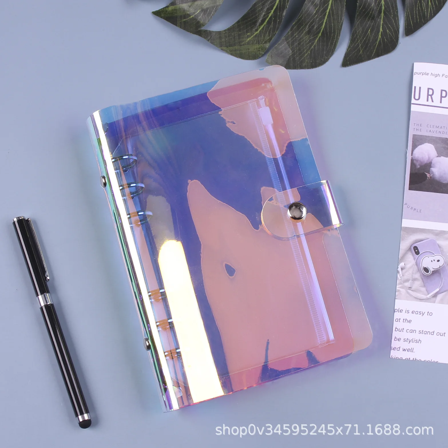 CARNET DE NOTES,PINK--Classeur de Budget A6 pâquerettes colorées en ...