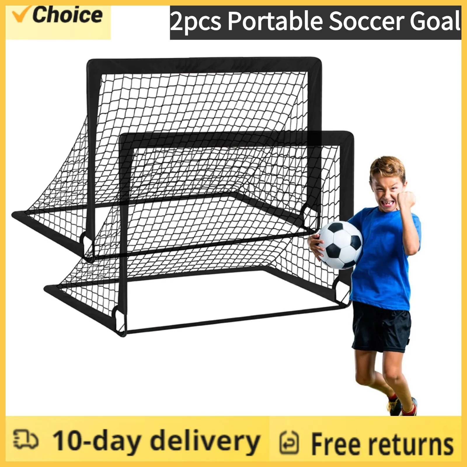 2pcs-Portable-Soccer-Goal-Folding-Soccer-Net-Toddler-Football-Nets ...