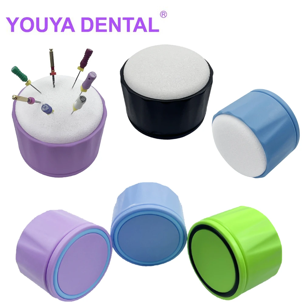 1Pcs-Dental-Endo-Files-Cleaning-Stand-Round-Foam-Sponge-Autoclavable ...