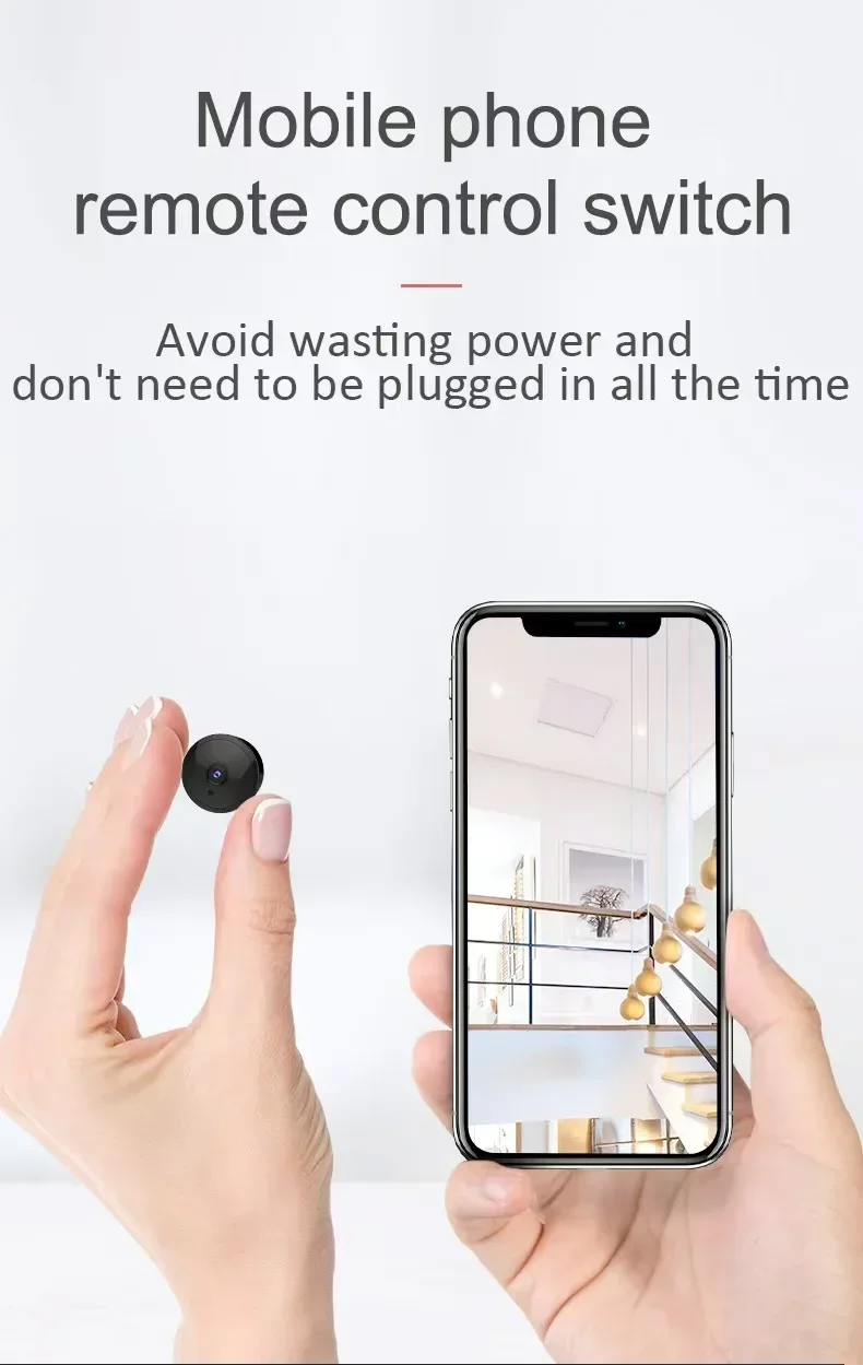 Mini WiFi Camera 4K 2024 A9 Smallest Wireless Portable Magnetic ...