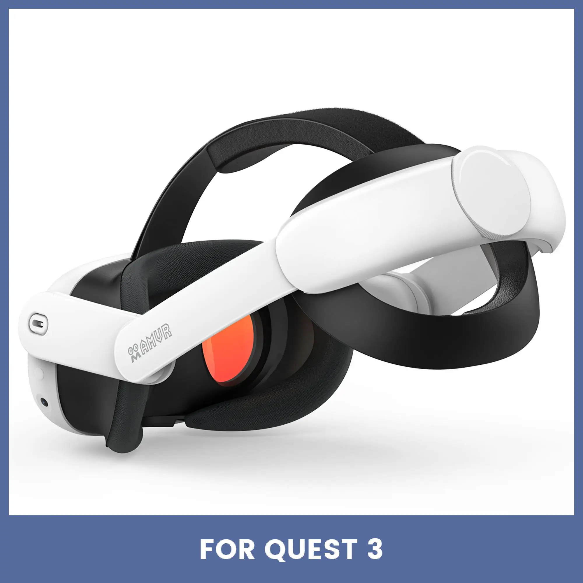 Cinta-de-cabe-a-ajust-vel-para-Quest-3-VR-Headset-Headband-Headwear ...