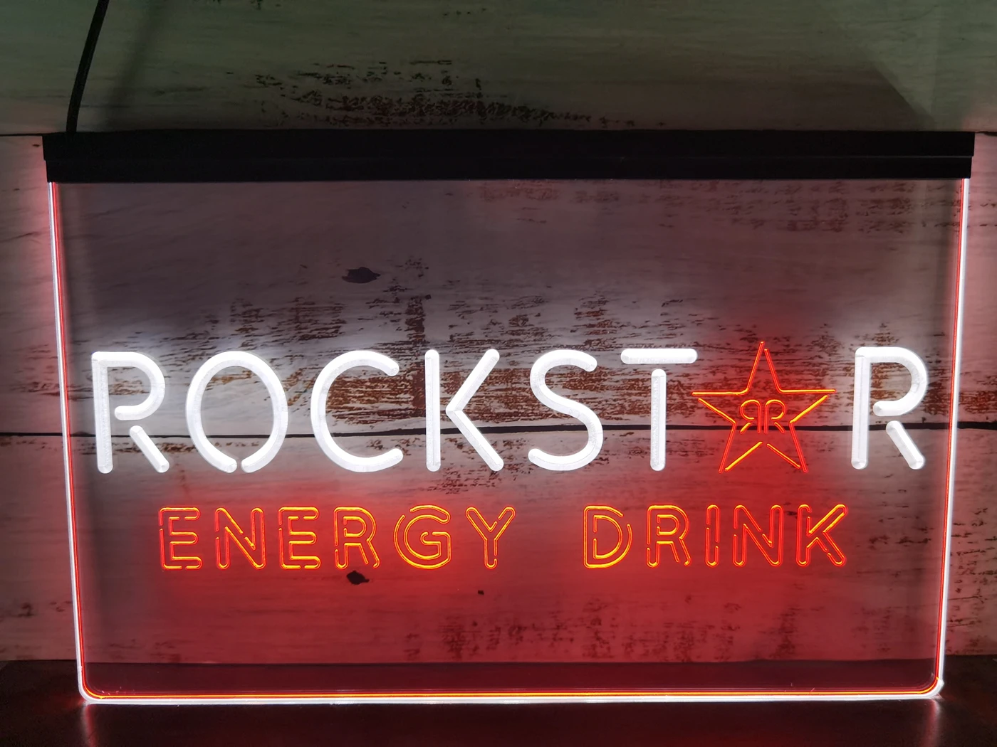 Rockstar Energy Logo In Red