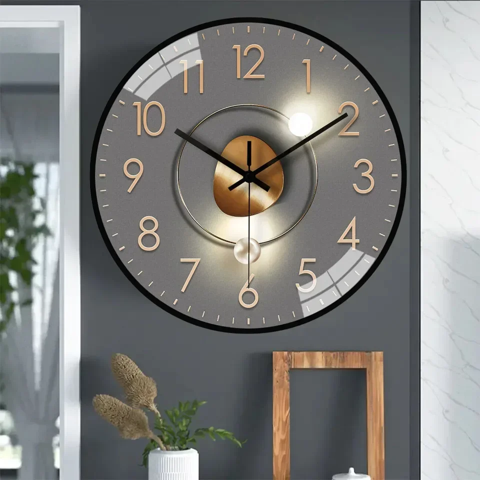 Originality-Wall-Clock-Silent-Non-Ticking-Battery-Operated-Wall-mounted ...