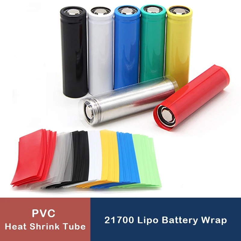 21700-Battery-Film-PVC-Heat-Shrink-Tube-78x36mm-Precut-Shrinkable ...