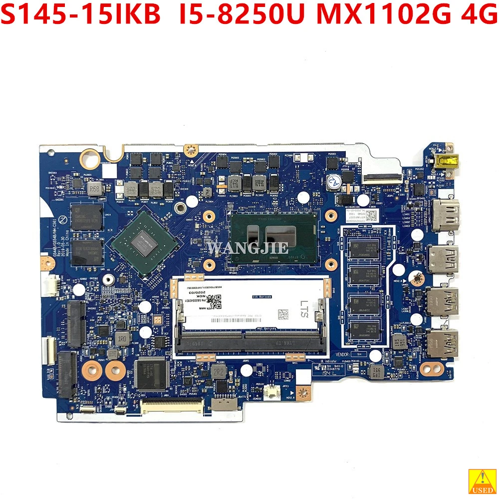 Used GS44B GS54B NM-C561 Laptop Motherboard For Lenovo Ideapad S145 ...