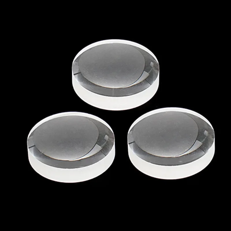 17MM-Double-Convex-Lens-Portable-Magnifying-Glass-Laser-Flashlight-Lens ...