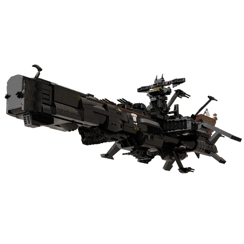 MOC Space Pirate Ship Arcadia For Captain Harlock Albator Warship ...