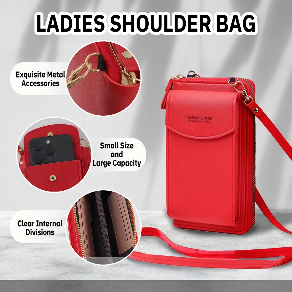 New Womens Messenger Crossbody Zipper Bags Fashion Casual Travelling ...